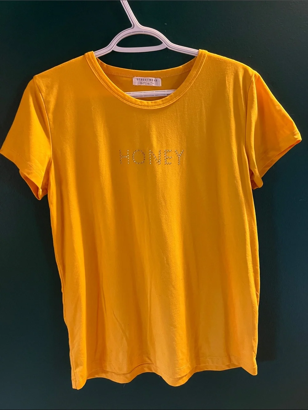 Streetwear Society | Tops | Streetwear Society Yellow Studded Honey ...